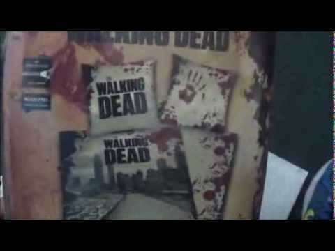 The Walking Dead Bed Sheet Covers Review - YouTube