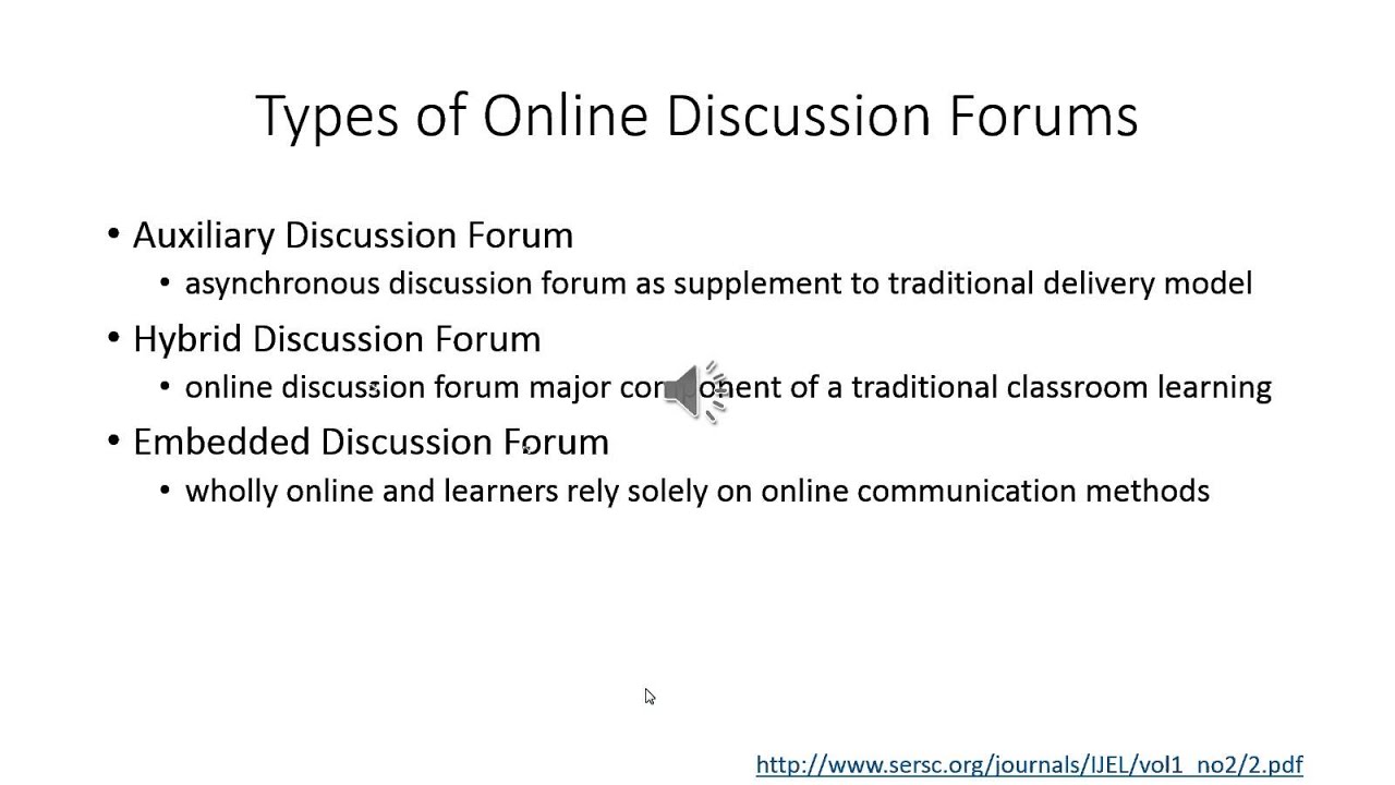 Assessing online discussion forums in digital learning - YouTube