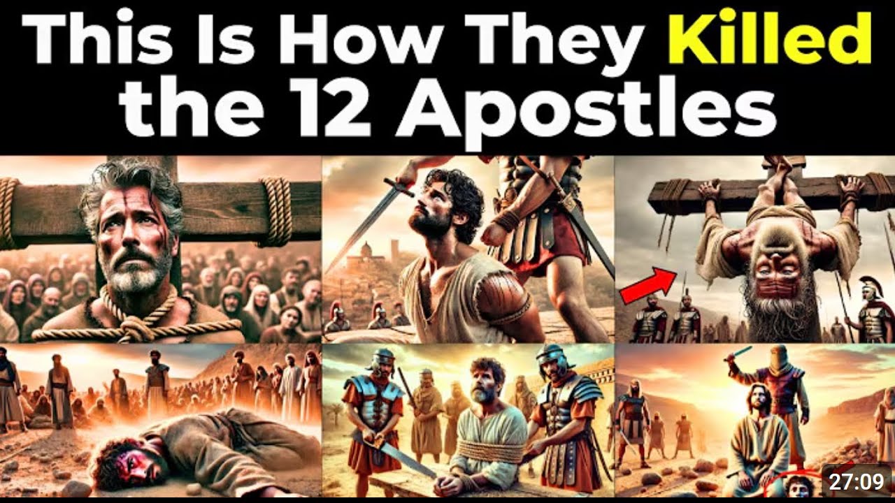 Death of 12 apostles of Jesus - YouTube