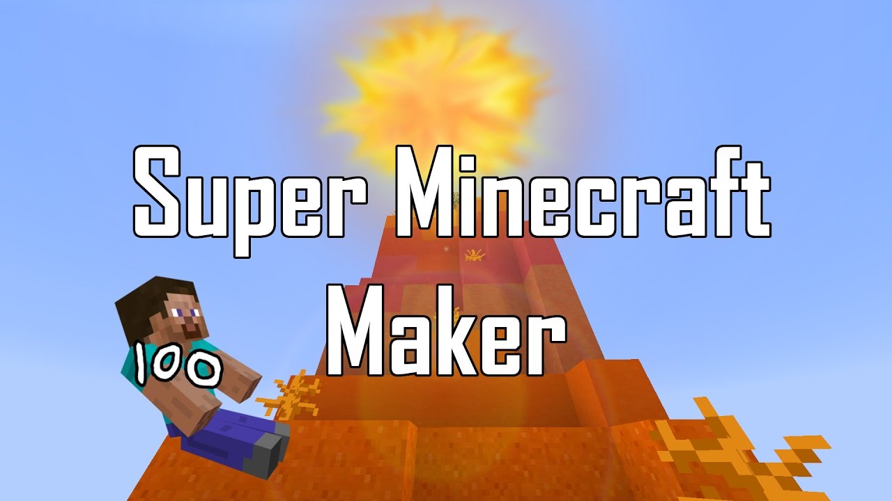 Super Minecraft Maker - 100 Steve Challenge #9 - YouTube