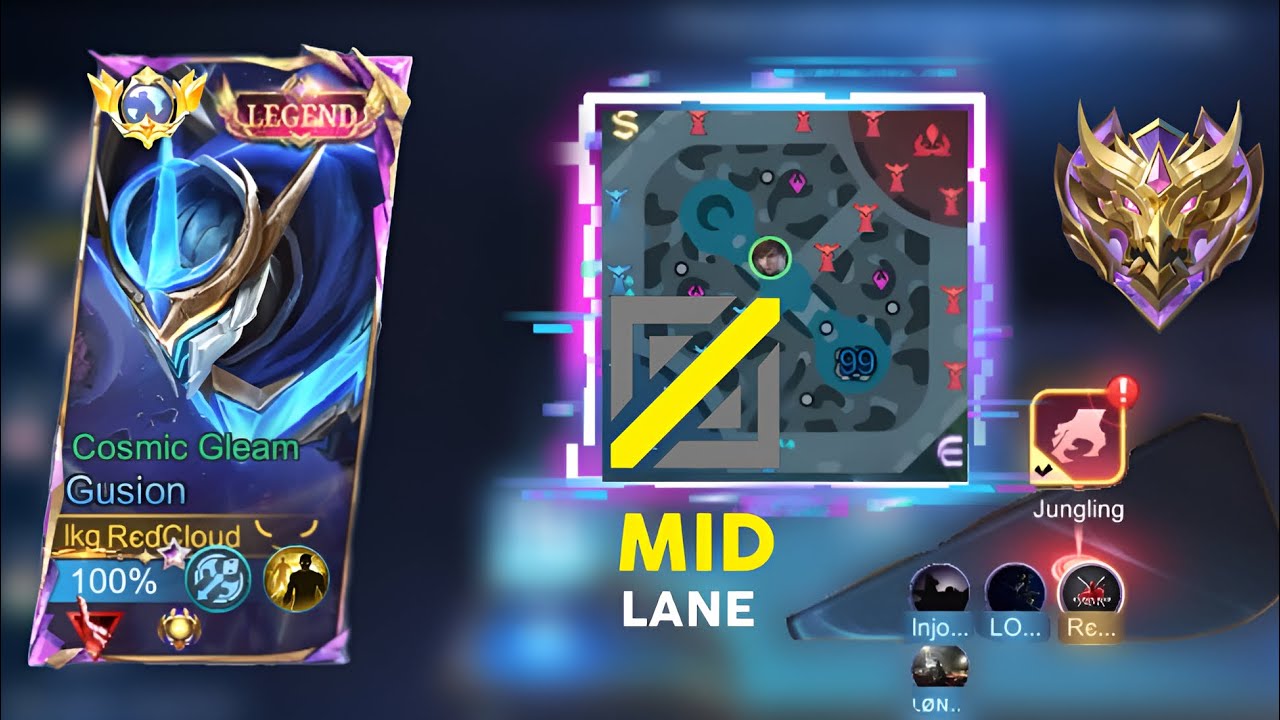 11 KILLS! 💥| MID LANE GUSION | SOLO RANK |MLBB | MOBA LEGEND - YouTube