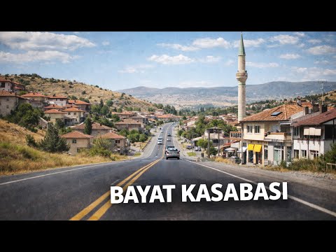 Bayat Kasabasından Geçerken Neler Gördük? 🚗