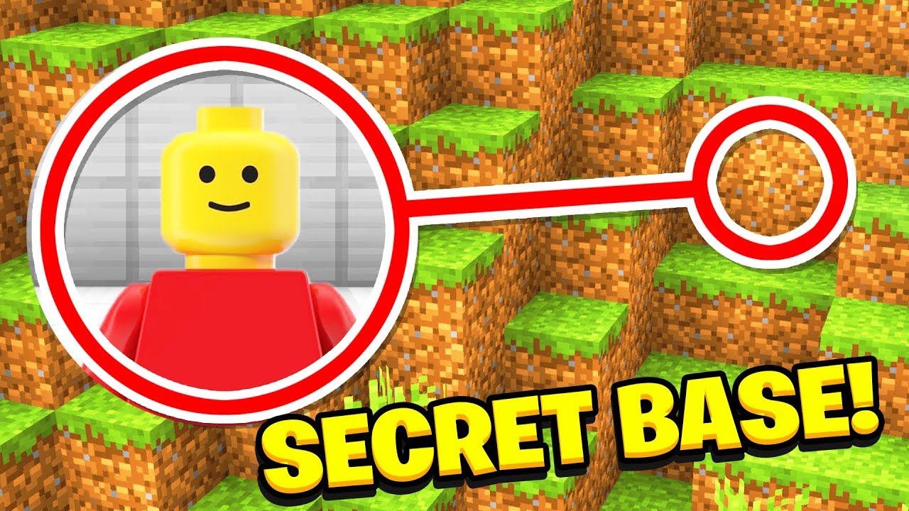 Minecraft : WE FOUND THE LEGO SECRET BASE! (/PE/MCPE) - YouTube
