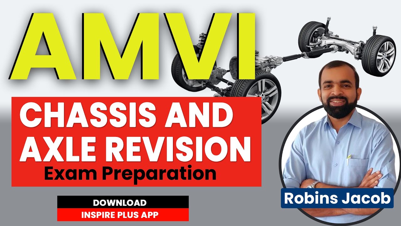 AMVI Exam Preparation | CHASSIS AND AXLE REVISION - YouTube