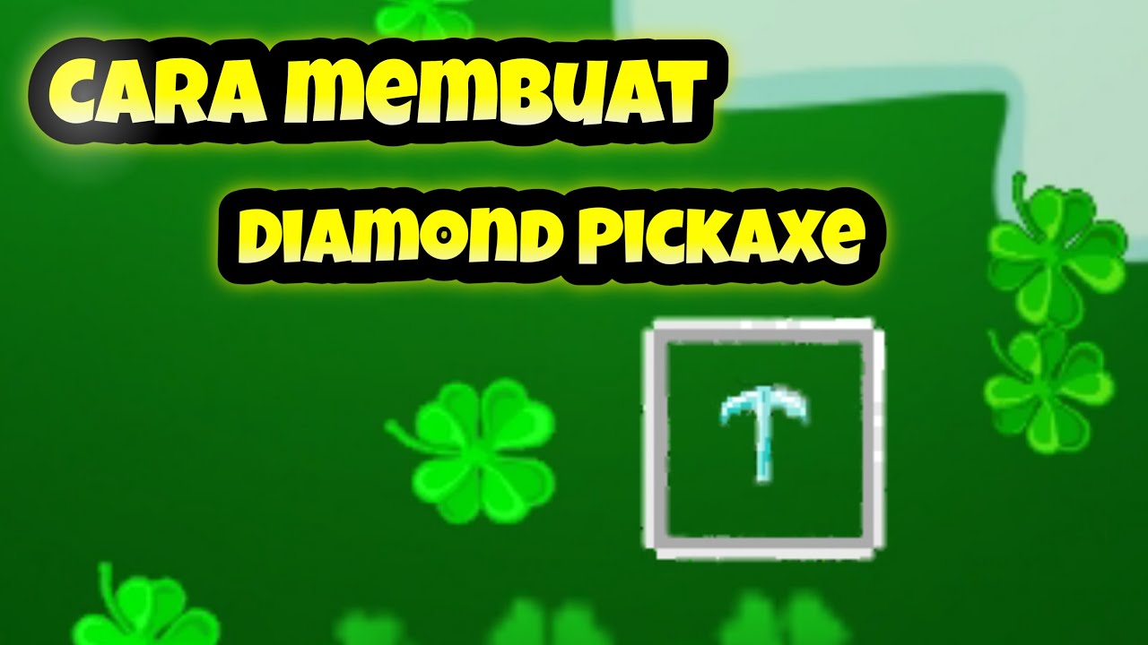 Cara membuat Diamond Pickaxe Terbaru | Growtopia - YouTube