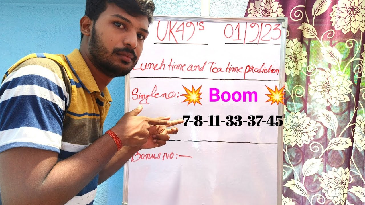 Uk49s Prediction For Today | Uk49s Lunchtime And Teatime Prediction 01 ...