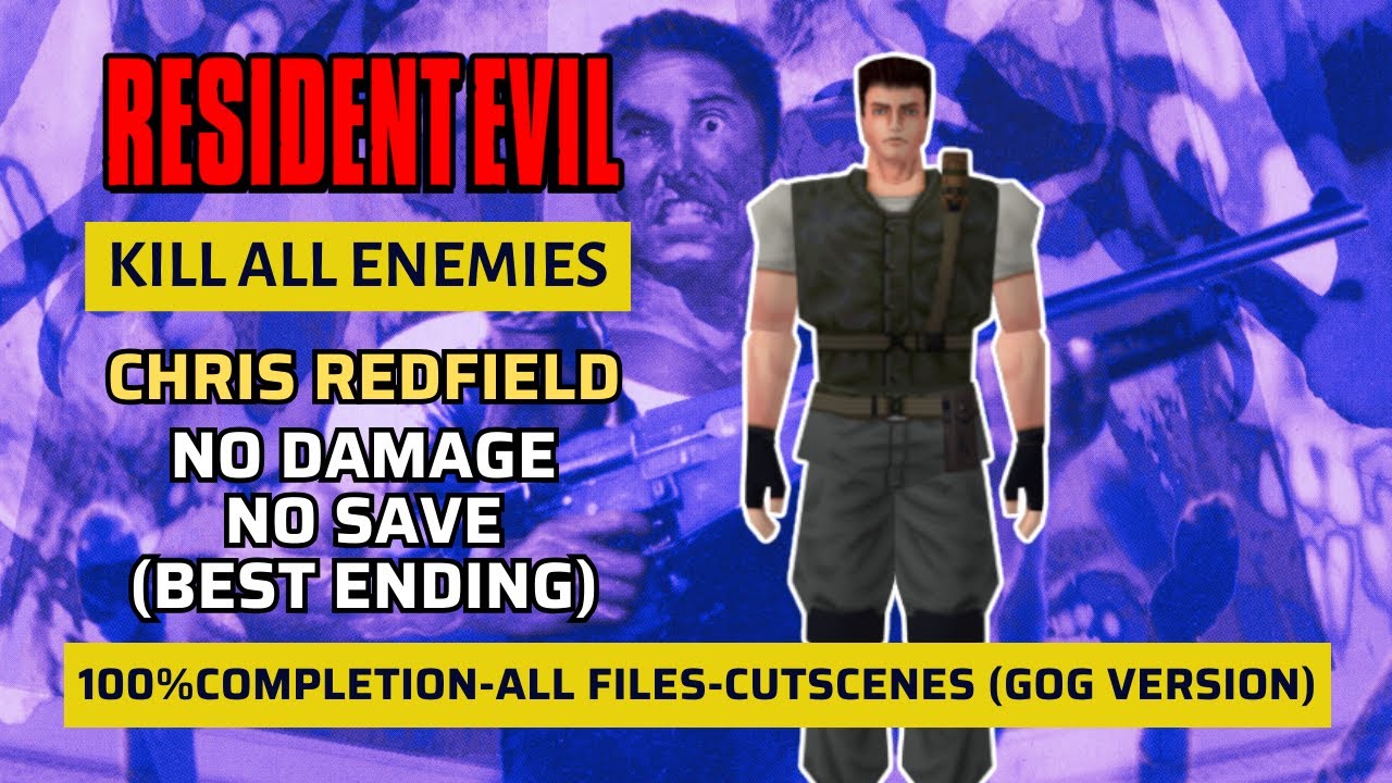 [Resident Evil] Kill All Enemies | No Damage, No Save, 100%, Best ...