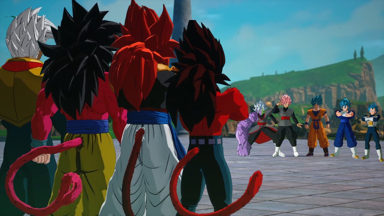 DB GT Team Vs DB Super Team - Dragon Ball Sparking! Zero - YouTube