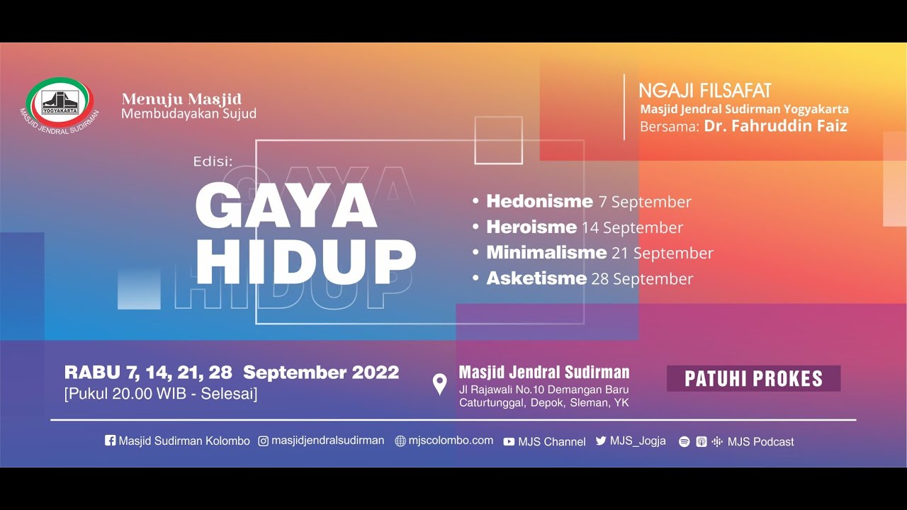 Gaya Hidup Asketisme | Ngaji Filsafat | Dr. Fahruddin Faiz - YouTube