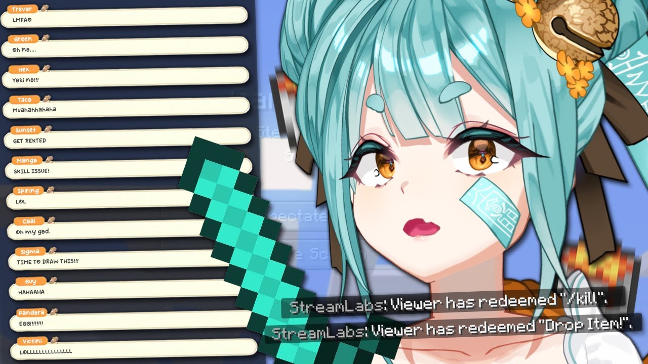 Chat CONTROLS Minecraft?! Please go easy on me... - YouTube