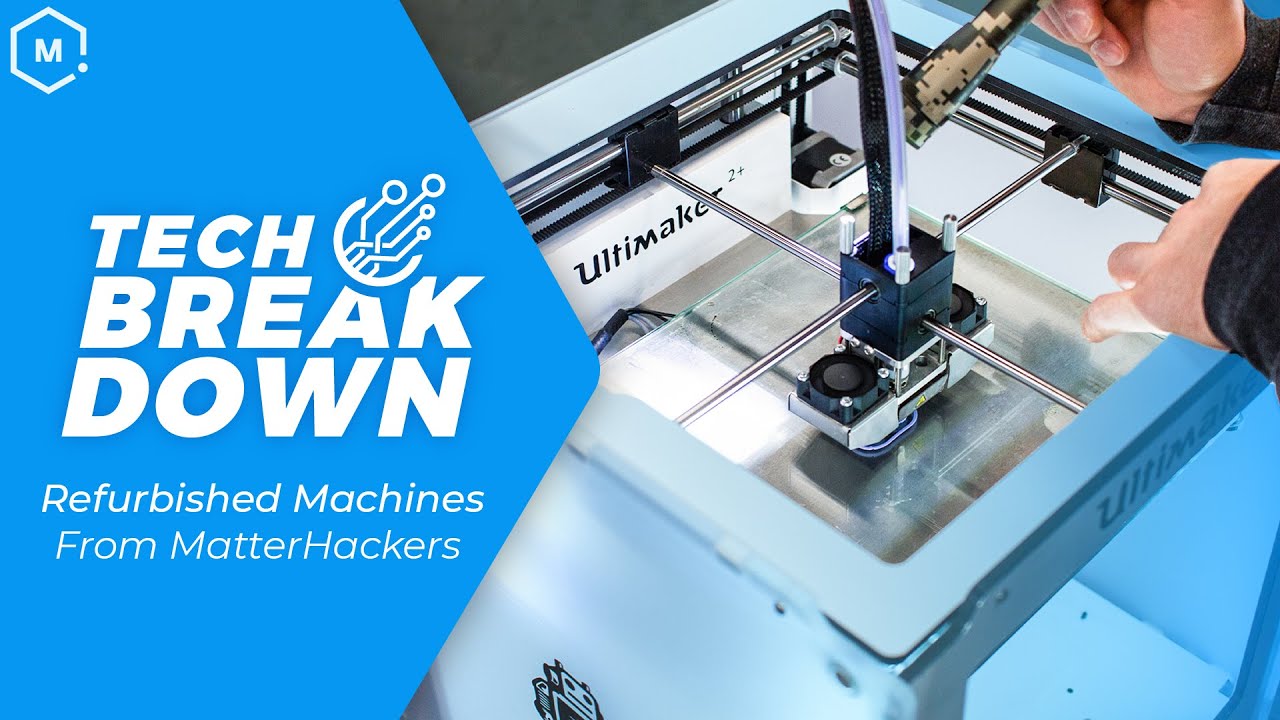 Tech Breakdown: Refurbished 3D Printers and Digital Manufacturing Machines - YouTube