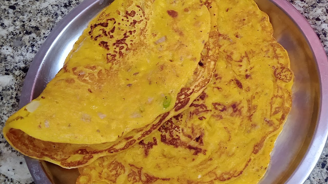 besan onion chilla recipe/gram flour chilla recipe / besan recipe ...