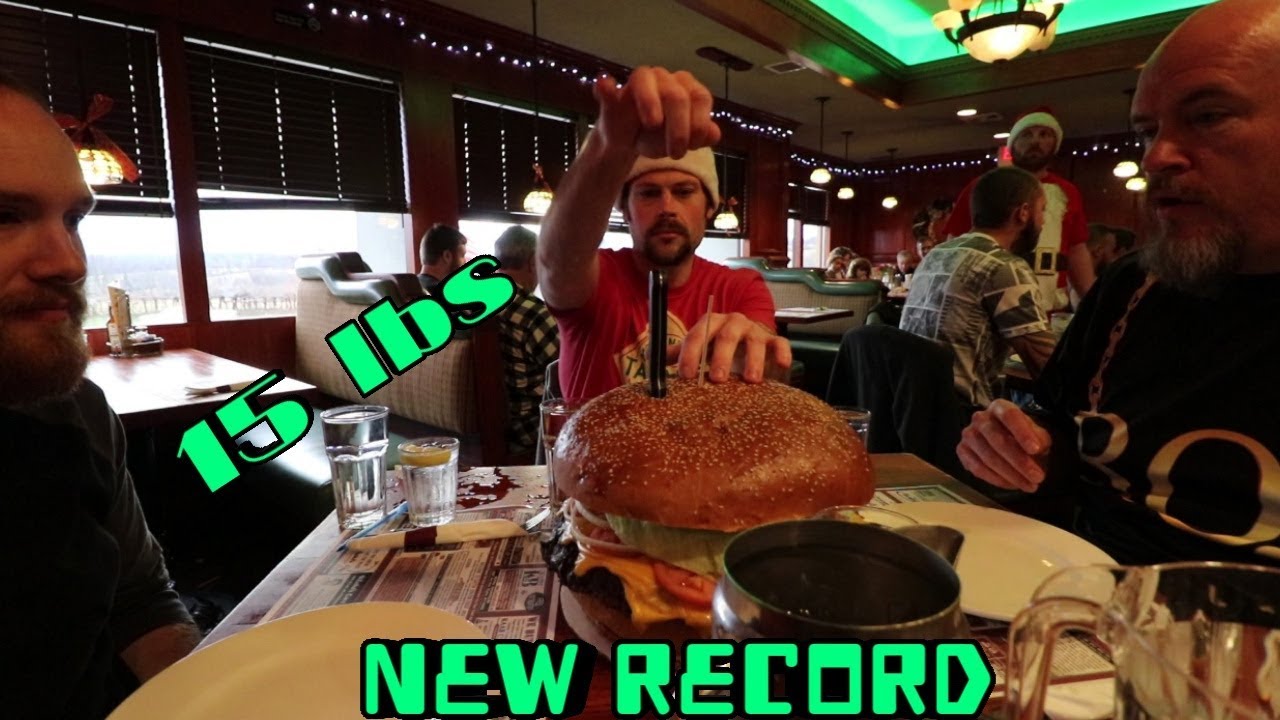 Zeus Burger Eating Contest | Food Challenge Contest | Killer Kennedy ...