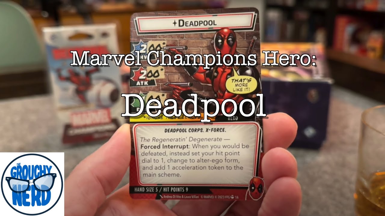 Marvel Champions Hero Pack: Deadpool - YouTube