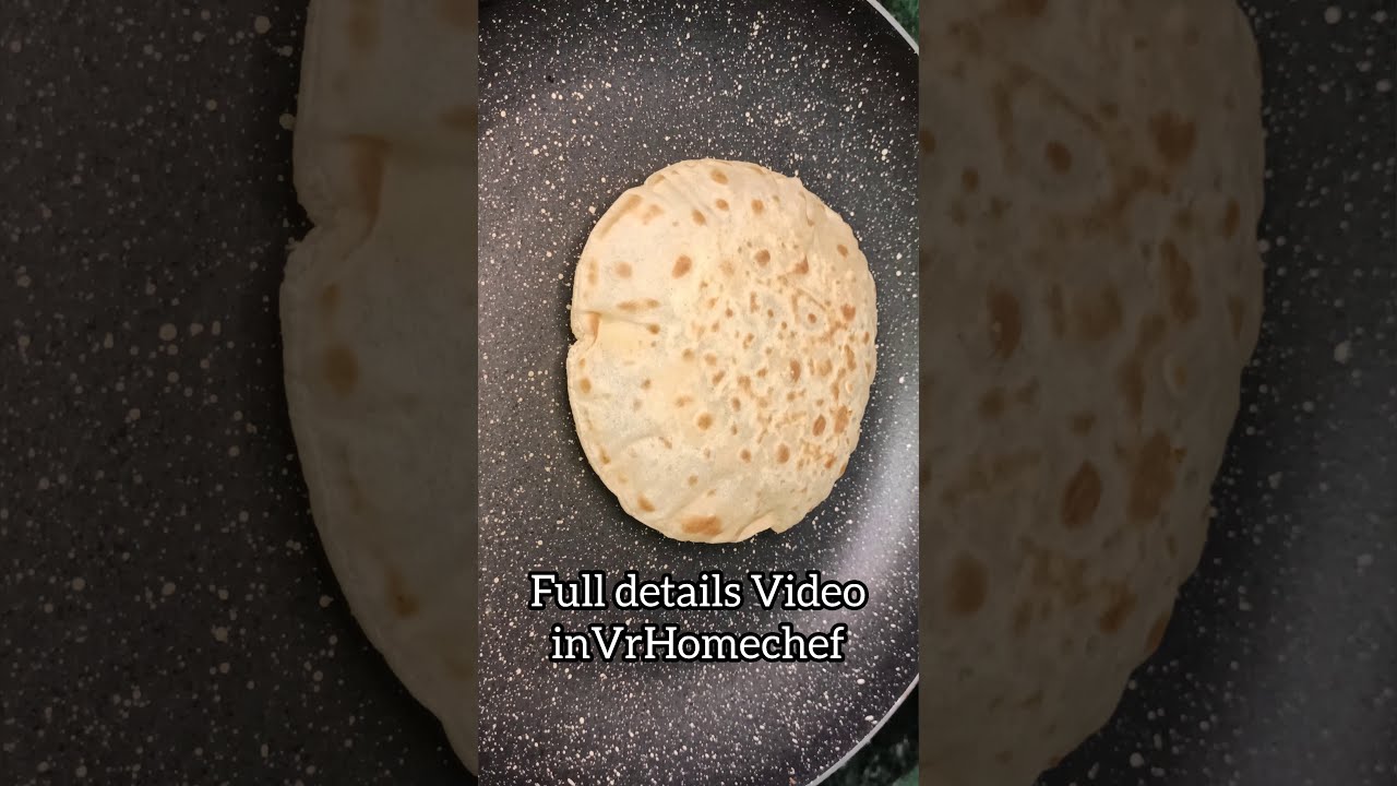 Chapati with Liquid Batter Roti Liquid Dough chapathi #SHORTS - YouTube