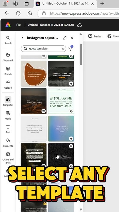 Bulk Create Social Media Posts Fast with Adobe Express - YouTube