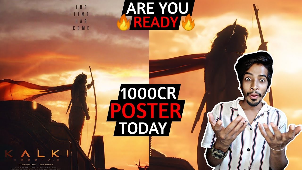 Kalki Official 1000 Cr Poster Today - Kalki 2898Ad Karna Poster Update ...