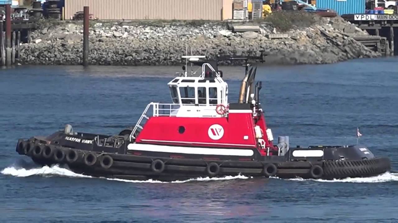 Seaspan Hawk and Cates 1 - YouTube