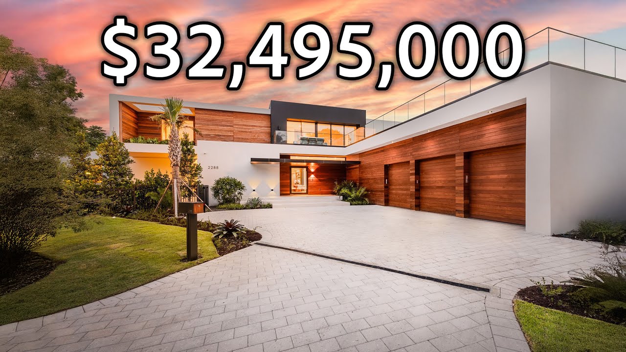 Miami Waterfront Mansions Inside A $32,495,000 Waterfront Mansion In