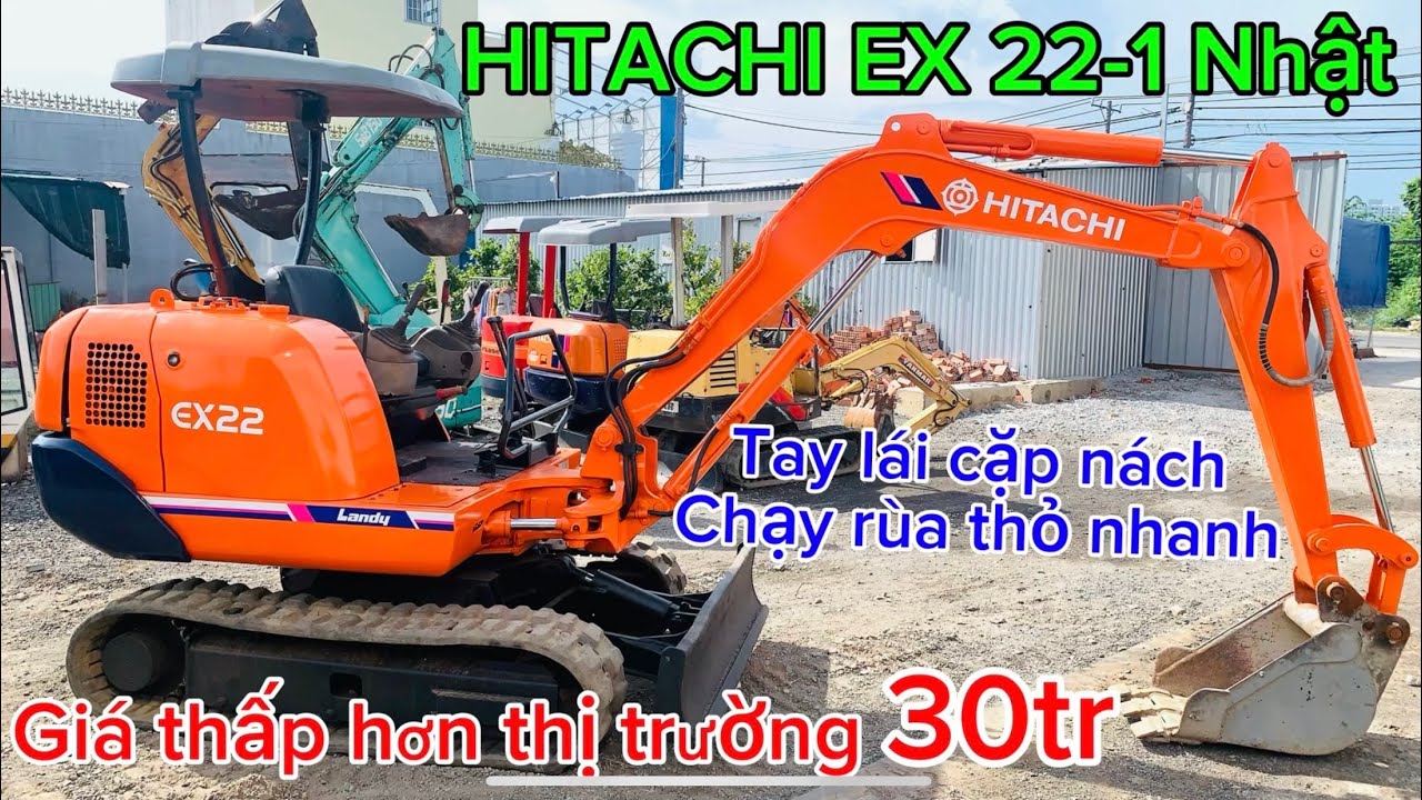 HITACHI EX 22-1 bãi Nhật huyền thoại của ae giá rất mềm trong video ...