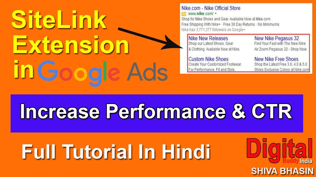 How To Create Sitelink Extension in Google Ads | sitelink extensions ...
