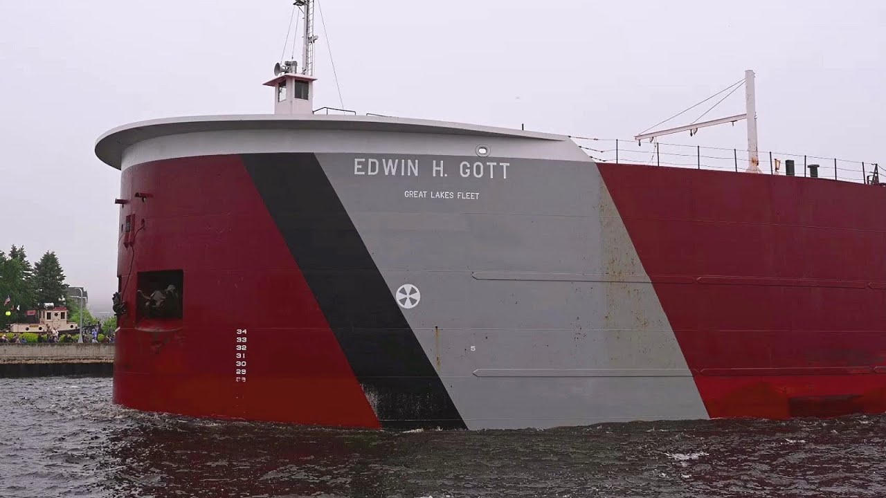 Edwin H. Gott - The Most Powerful Laker Emerges from the Fog - YouTube