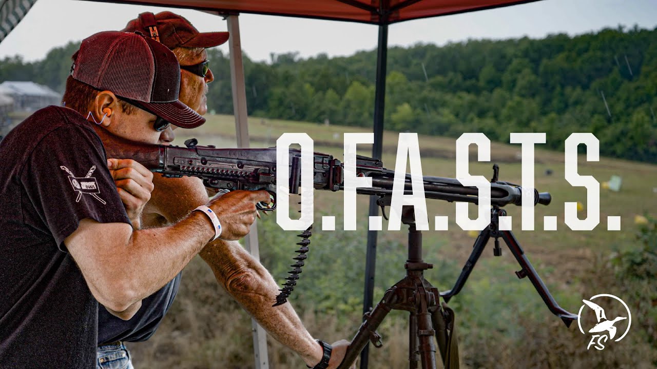 Firing Machine Guns at the BIGGEST Full Auto Gun Shoot in Oklahoma ...