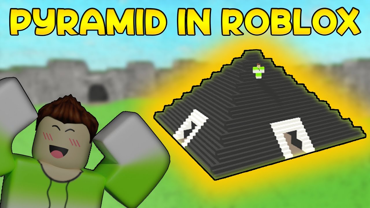 How to Make Pyramid House in Build to Survive Roblox - YouTube