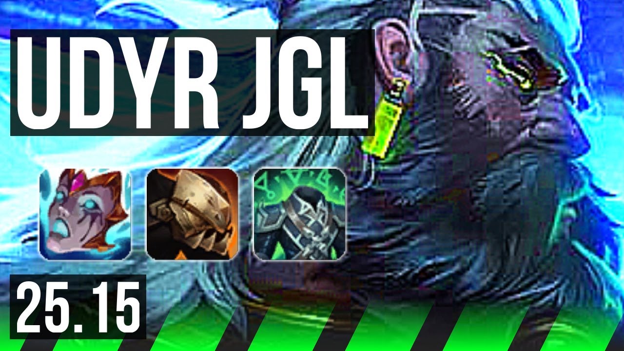 UDYR vs RENGAR (JGL) | 8k comeback, 41k DMG, 17/4/10, 600+ games, Godlike | NA Grandmaster | 25. ...