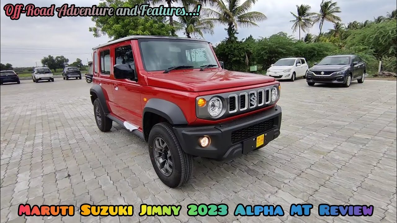 Maruti Suzuki Jimny Alpha MT Review | Off-Road Adventure and Features ...
