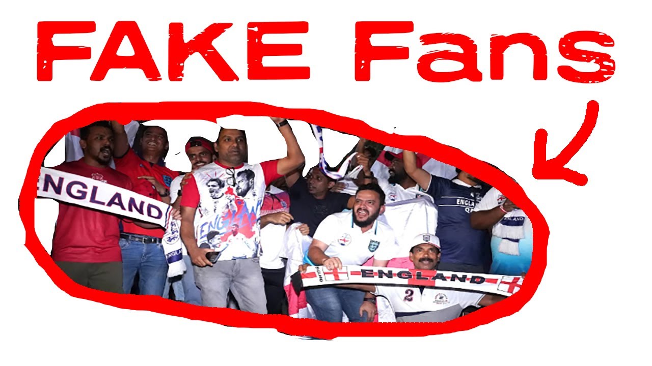 FAKE Fans at the World Cup - YouTube