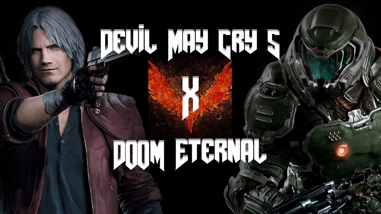 DEVIL MAY CRY 5 X DOOM ETERNAL - YouTube