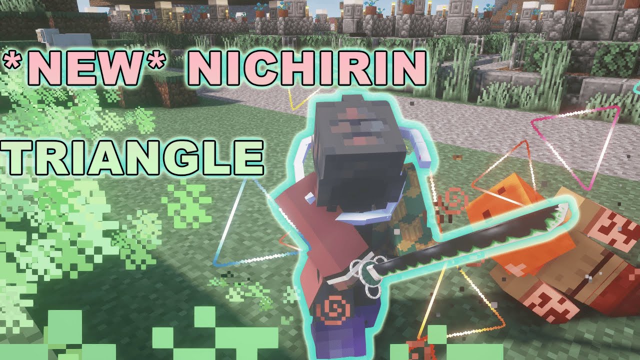 NEW Nichirin Sword In Minecraft Demon Slayer - YouTube