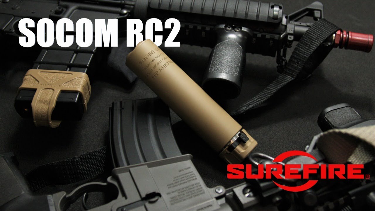 AIRSOFT | REVIEW DO SUPRESSOR SURFIRE SOCOM RC2!!! | ALIEXPRESS - YouTube