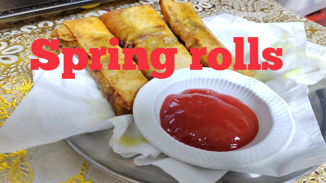 veg springs rolls|Ramadan recipes|easy testy and quick recipes#youtuber ...