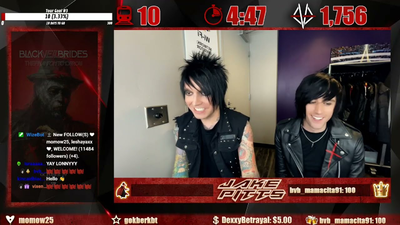 Post Concert Stream (w/ Lonny, ft Jinxx) | Jake Pitts Twitch - YouTube
