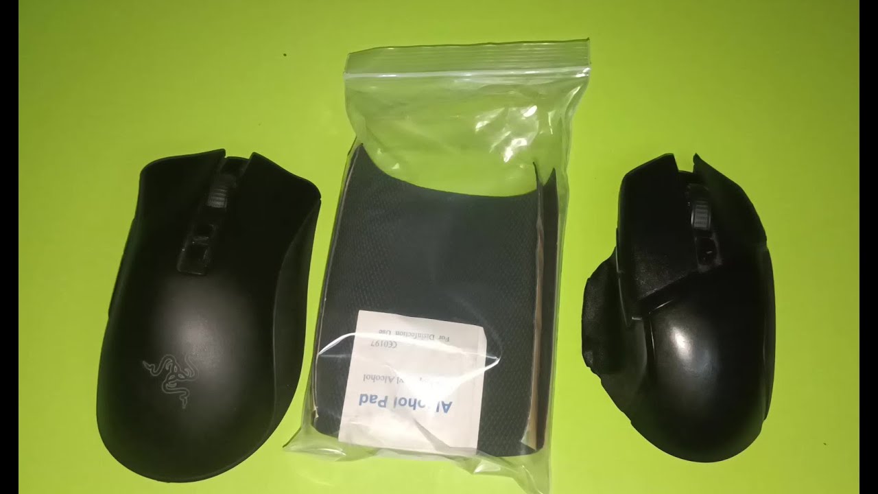 Pasang Grip Tape pada Mouse || Perbaikan Rubber Grip Mouse Razer - YouTube