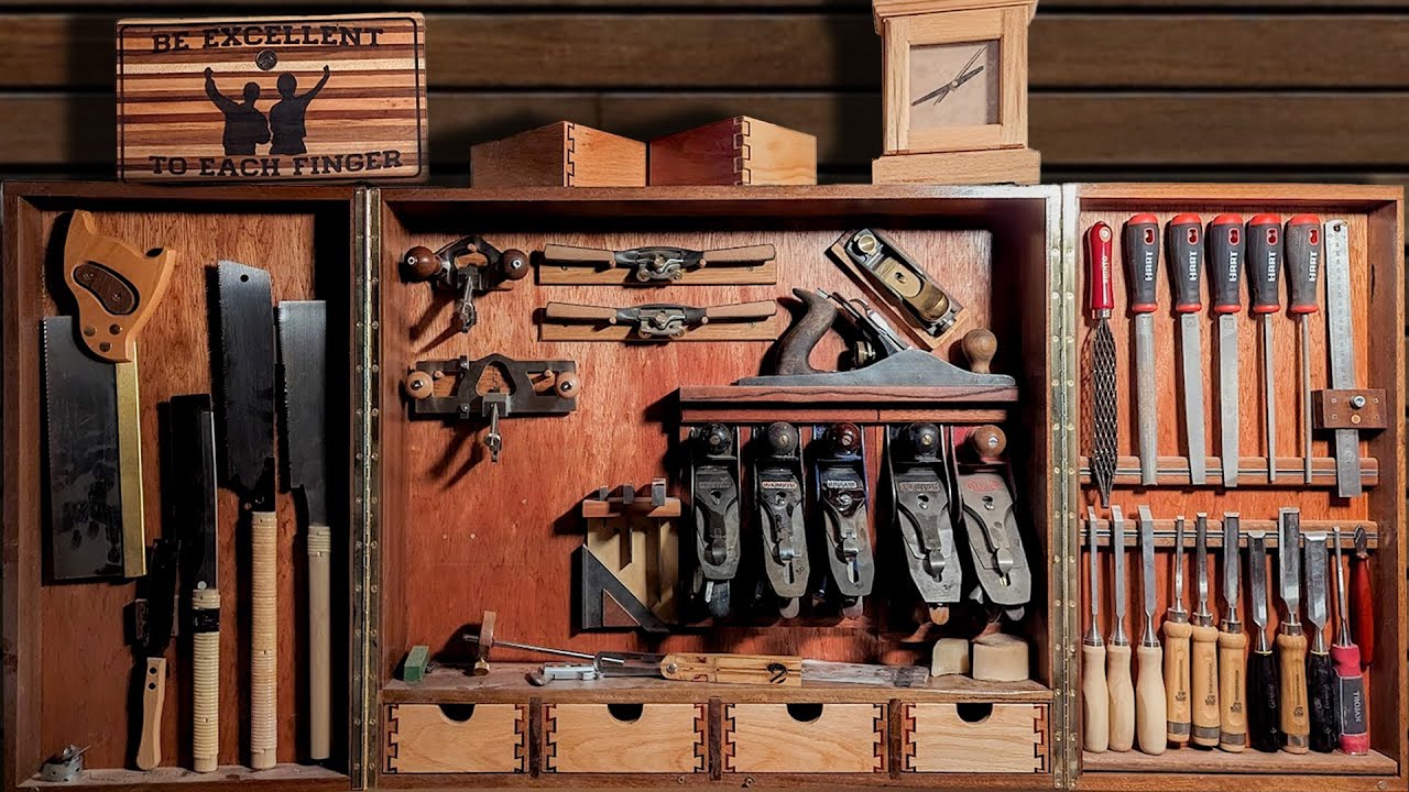 I've been collecting tools for 10 years, here's the result. - YouTube