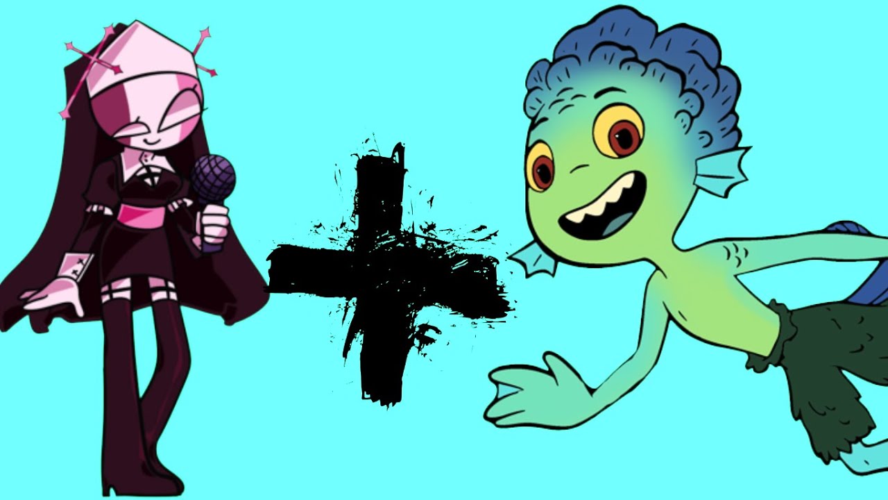 FNF Sarvente + LUCA + Minecraft = ??? (FnF Animation) - YouTube