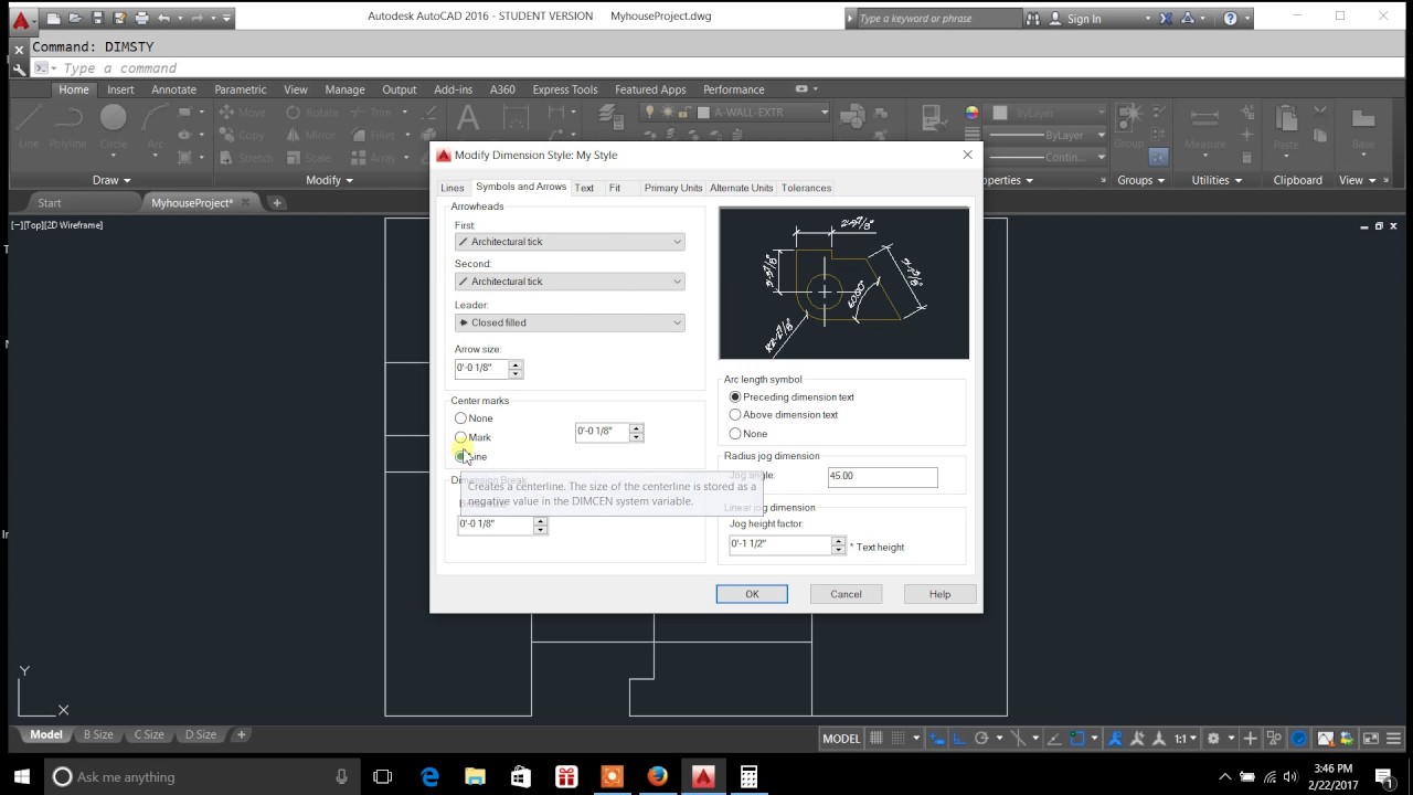 Autocad Dim Style Manager Tutorials Dim Style Manager In Autocad 2016 Autocad Dim Style Manager Tutorials Dim Style Manager In Autocad 2016