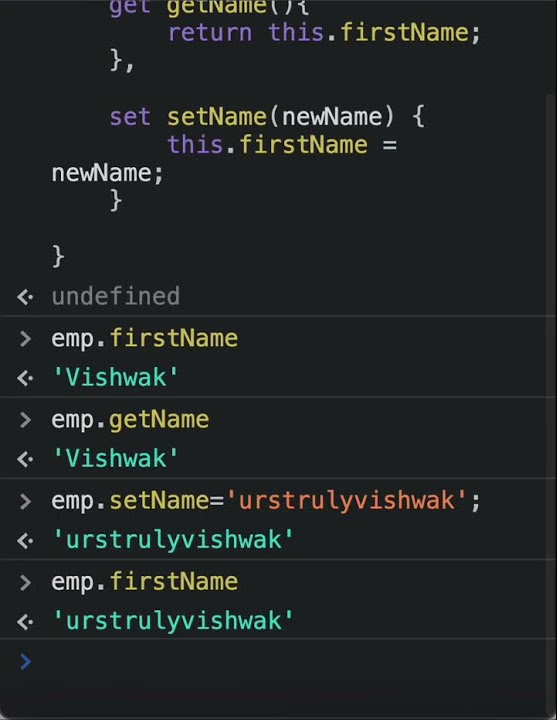 I Bet You Never Used Object Accessors In Javascript Shorts Javascript Angular Reactjs Vuejs