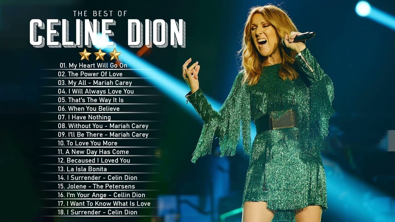 Best Divas Songs - Celine Dion Playlist - Celine dion greatest hits ...