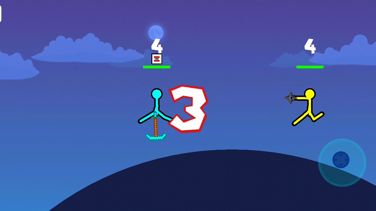 Играем в stikman - YouTube