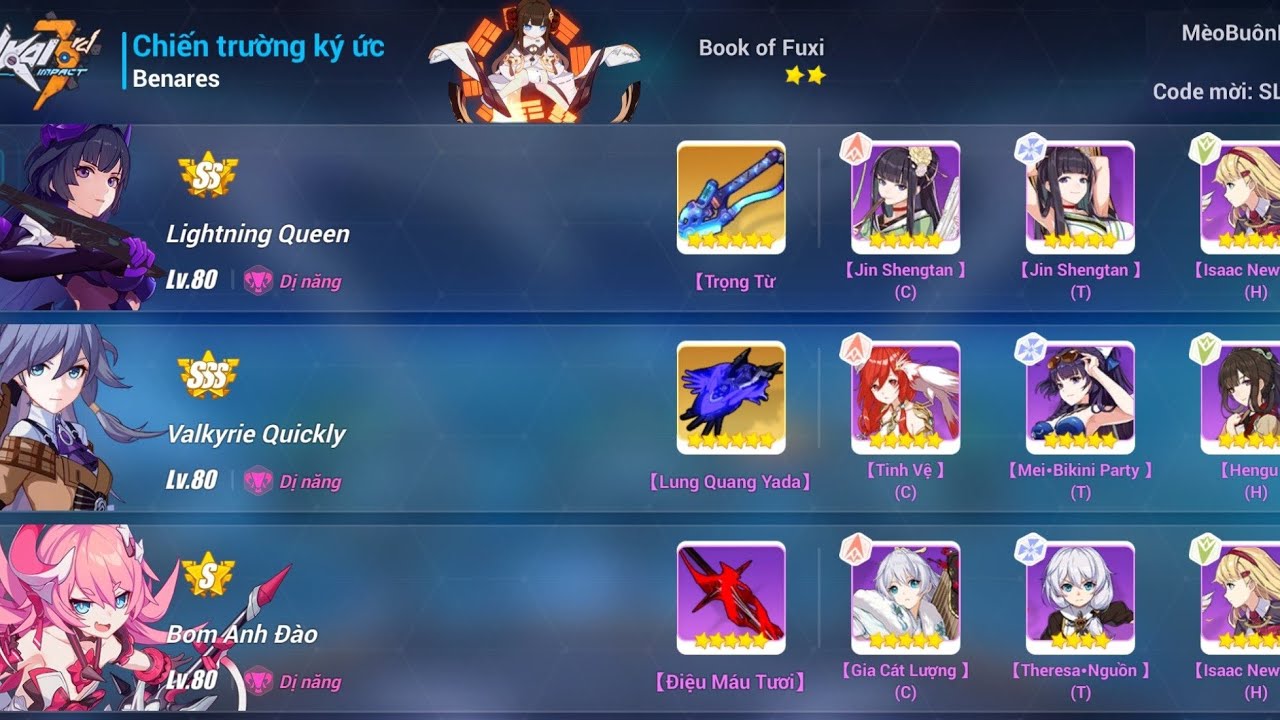 [HI3 SEA] Memorial Exalted Benares (37568-31306) LE MC HF (Fuxi 2 ...