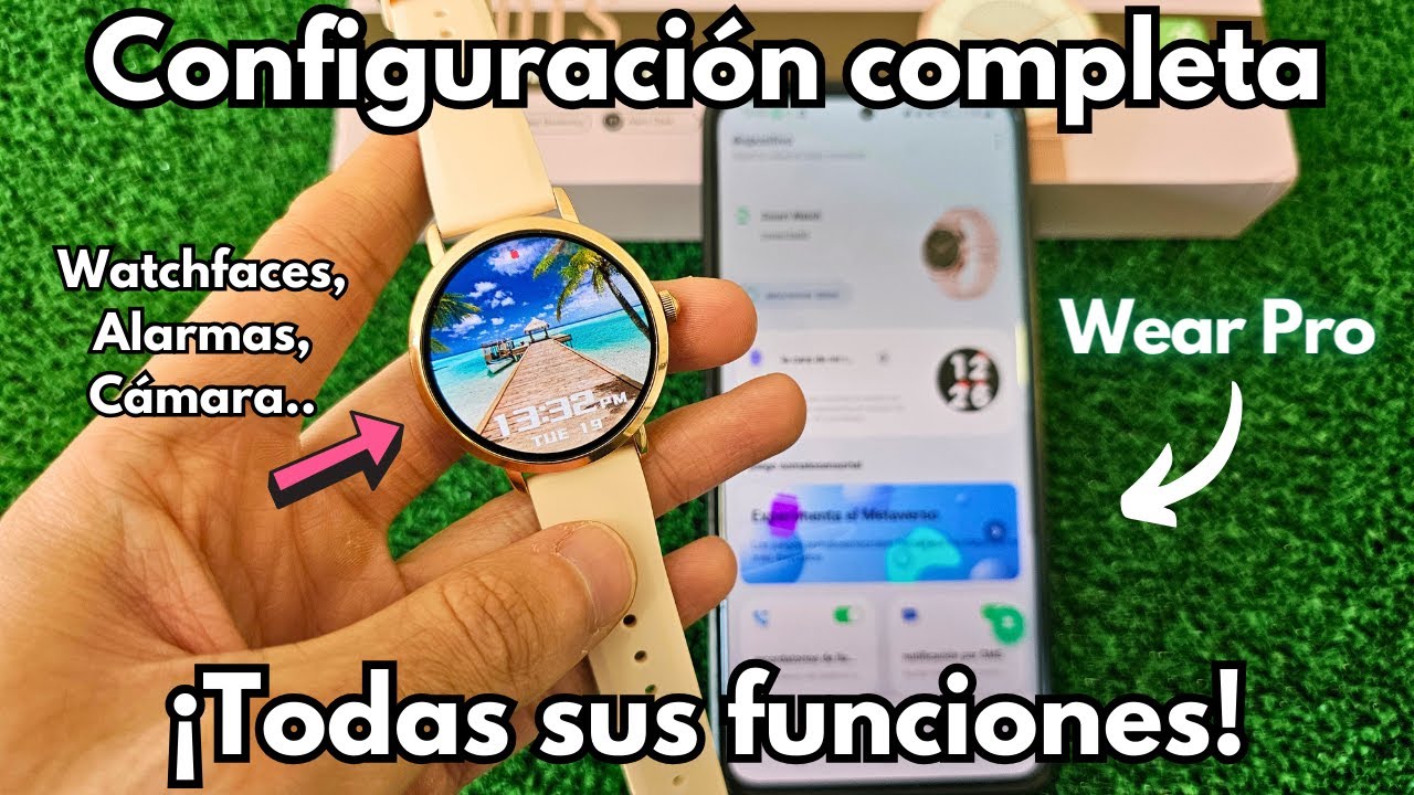 ¿Cómo Configurar tu Smartwatch DTS con la APP Wear Pro? - YouTube
