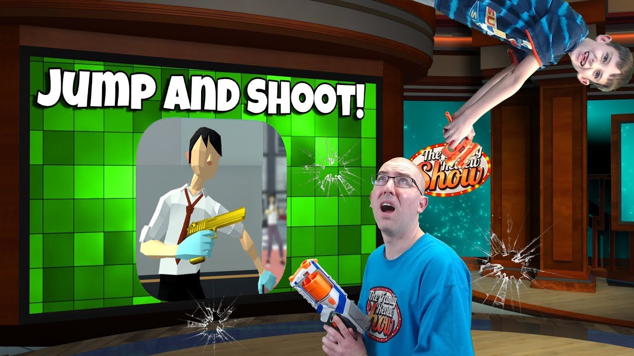 Jump and Shoot Gameplay and Review (iOS and Android Game) - YouTube