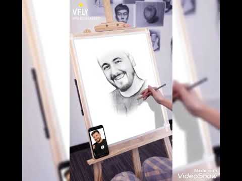 MEZARCI KARA KALEM ÇİZİMİ!!!