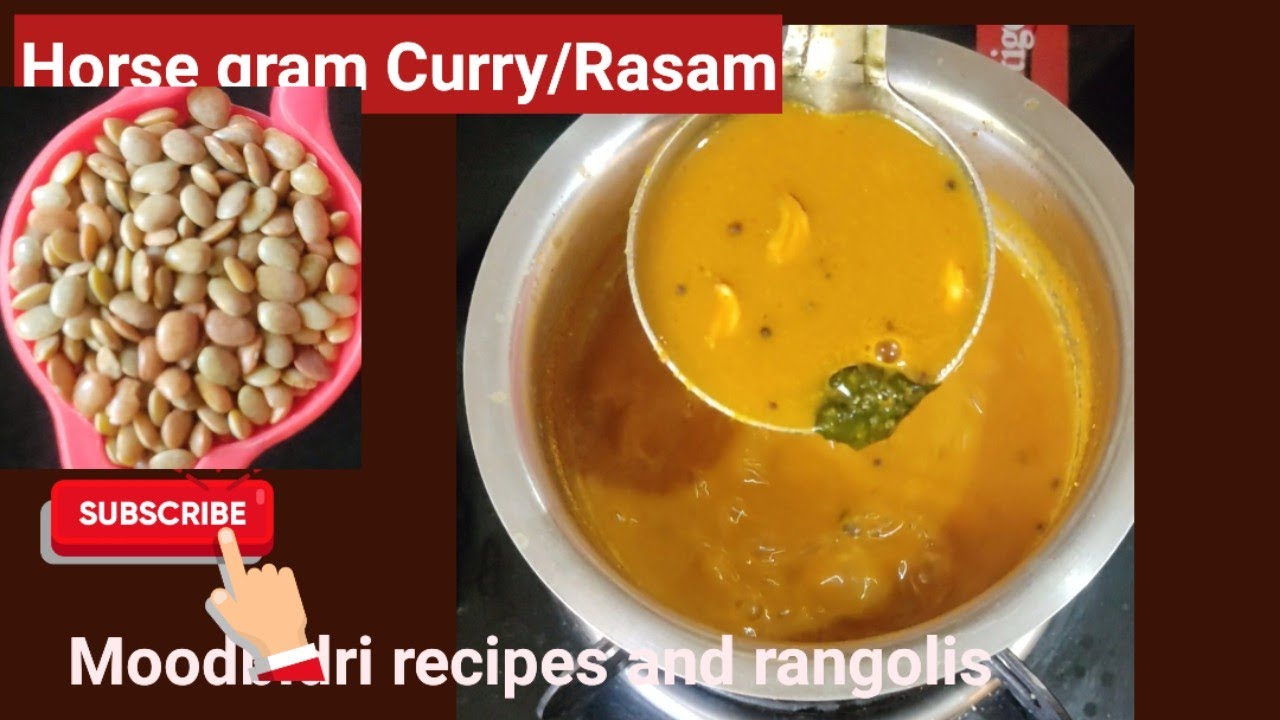 Horsegram curry/Rasam.. Best suitable for summer lunch. Simple, super ...