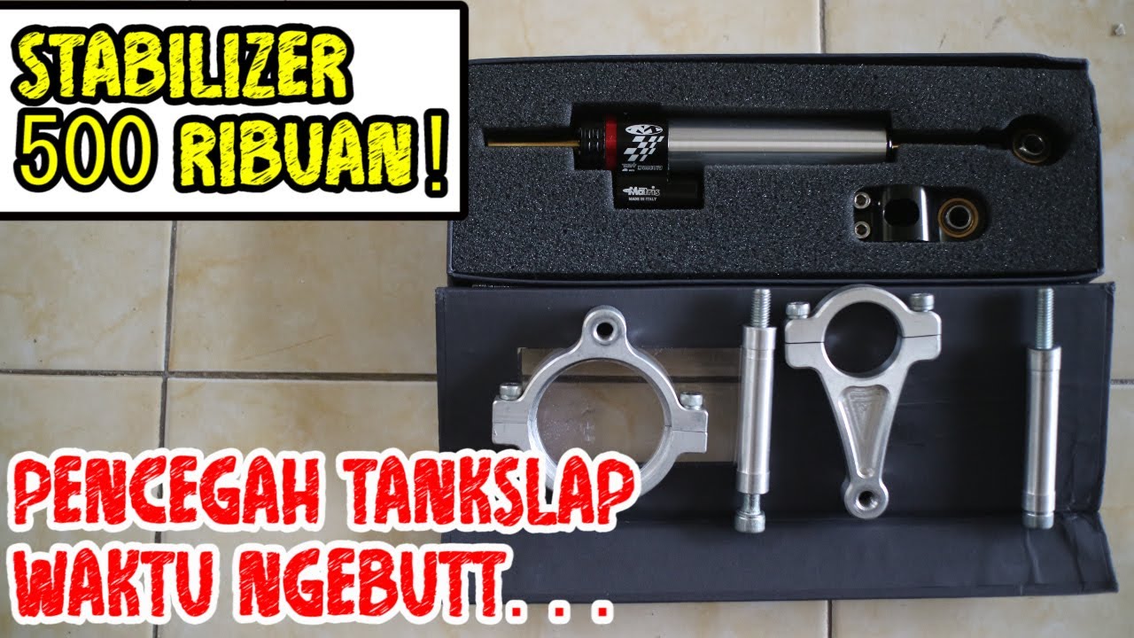 Pemasangan Stabilizer Matriz di Ninja RR | stang gw anti goyang-goyang ...