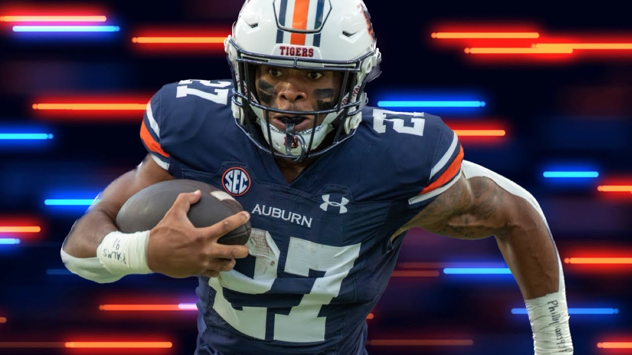 The Auburn running back room is full - YouTube
